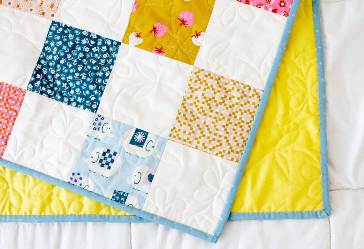 Basic Checkerboard Quilt Pattern with Charm Squares - see kate sew