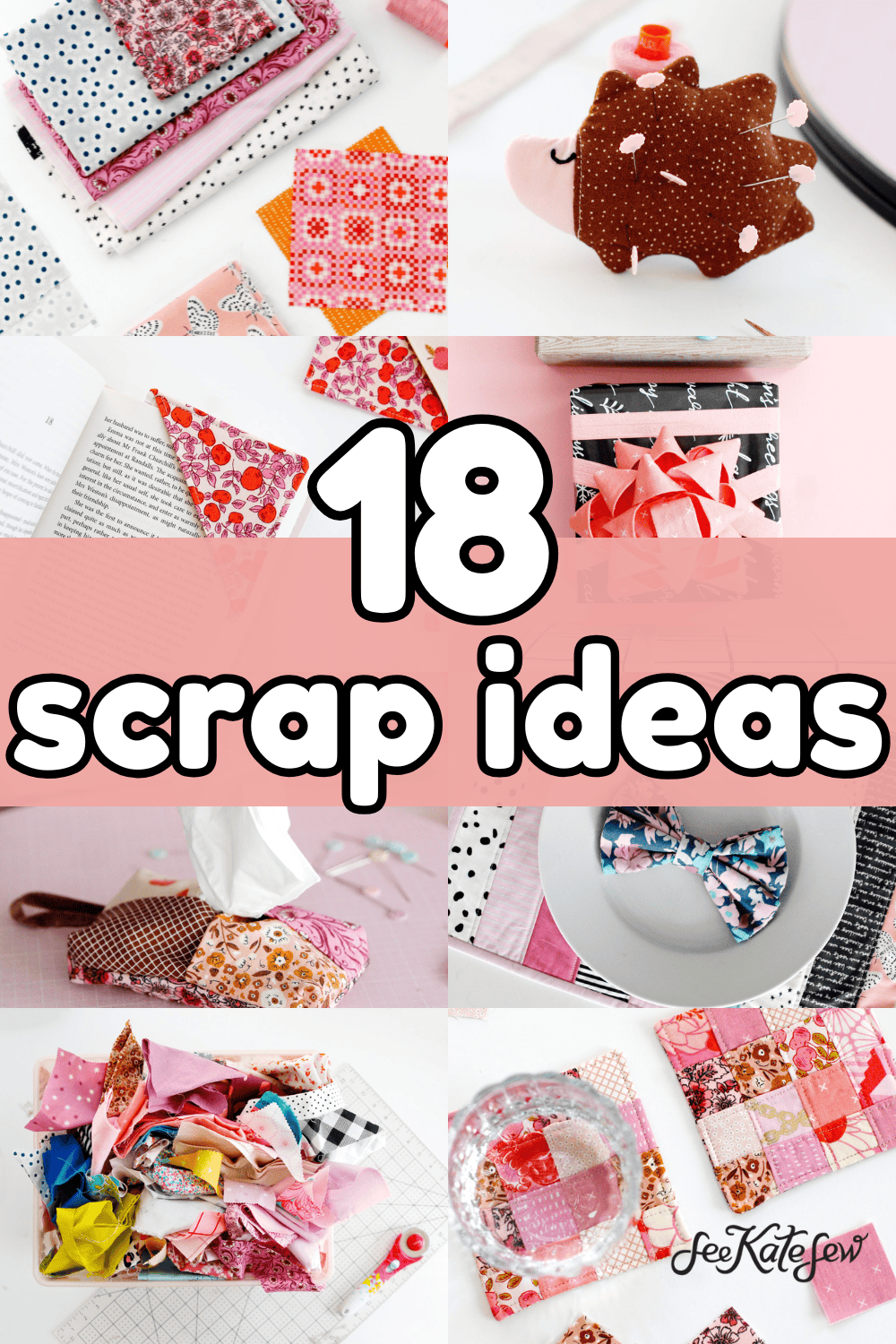 18 Genius Quilt Scrap Fabric Ideas from Pinterest You’ll Wish You Tried ...