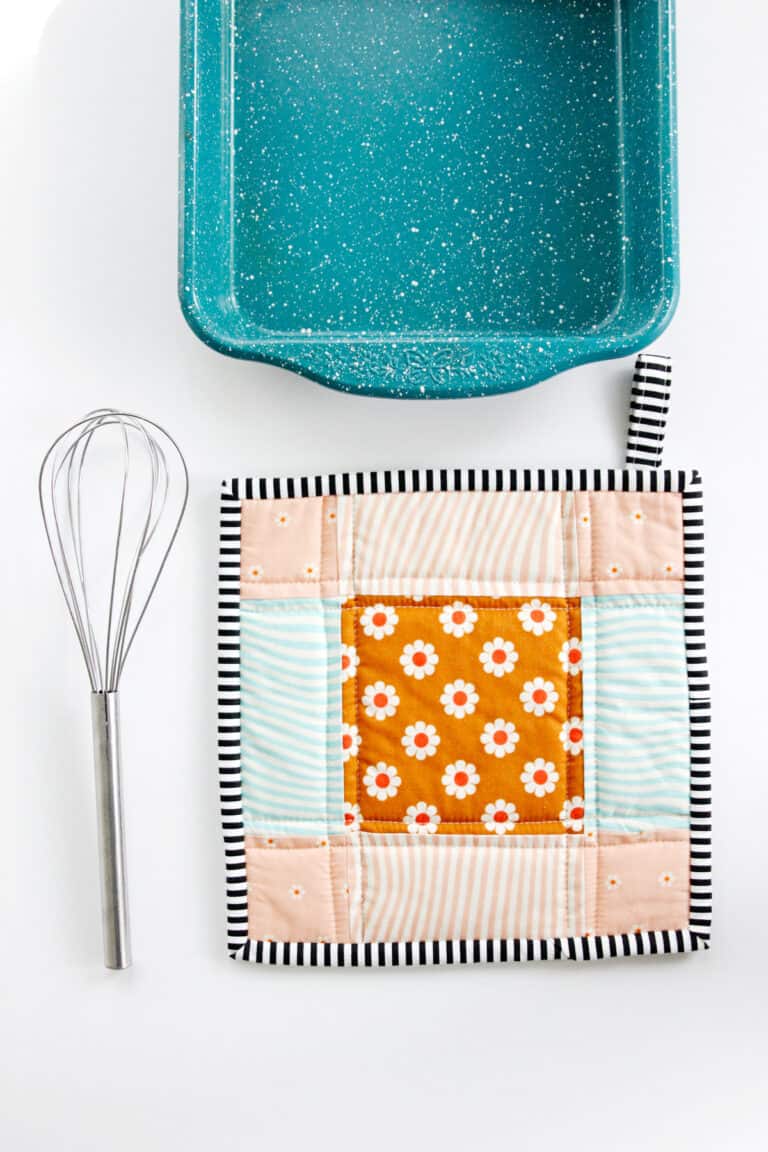 Charm Square Potholder Sewing Pattern - see kate sew