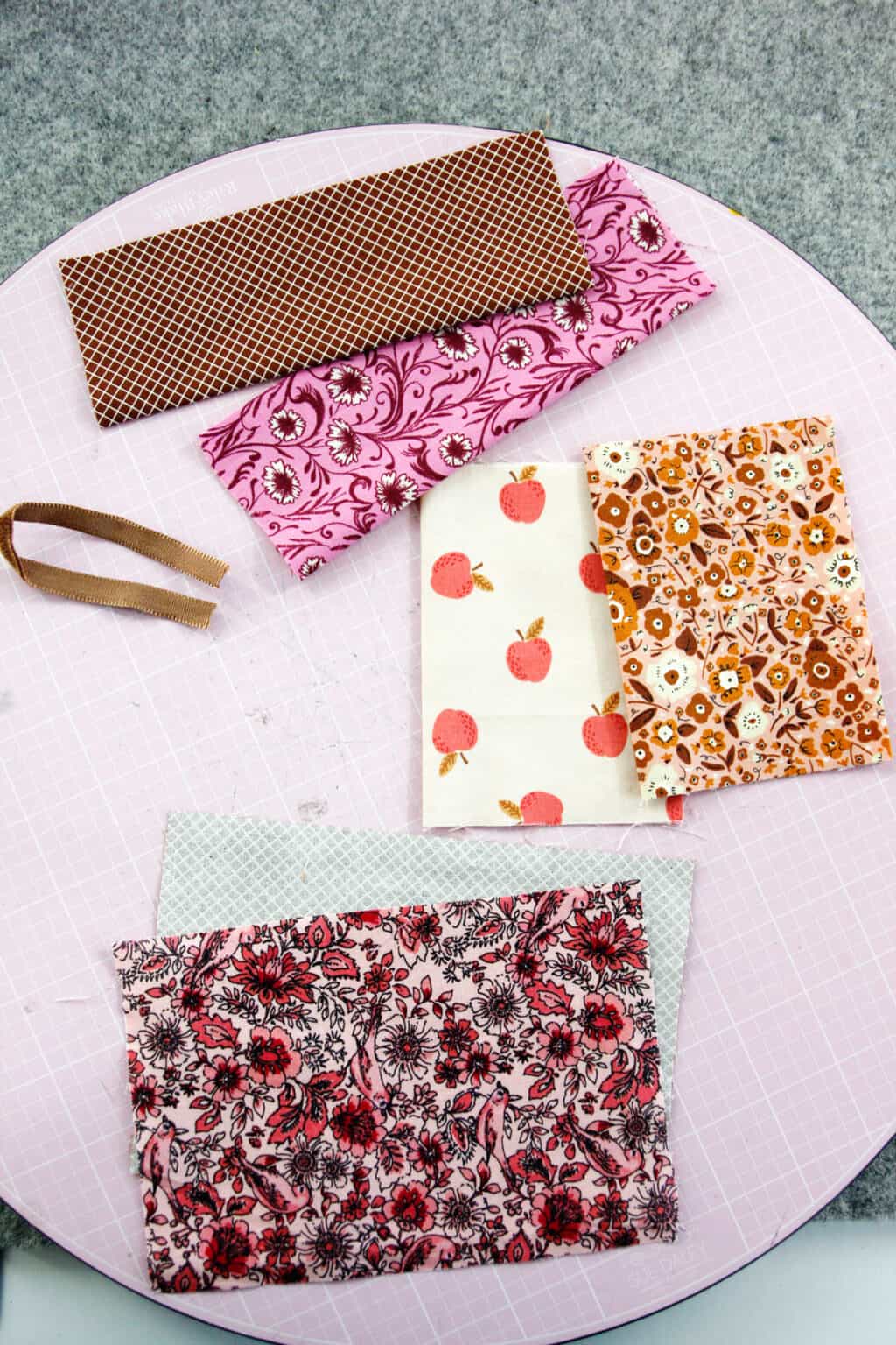 Tissue Holder Sewing Pattern with Scraps - see kate sew