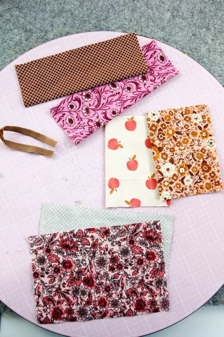 Tissue Holder Sewing Pattern with Scraps - see kate sew