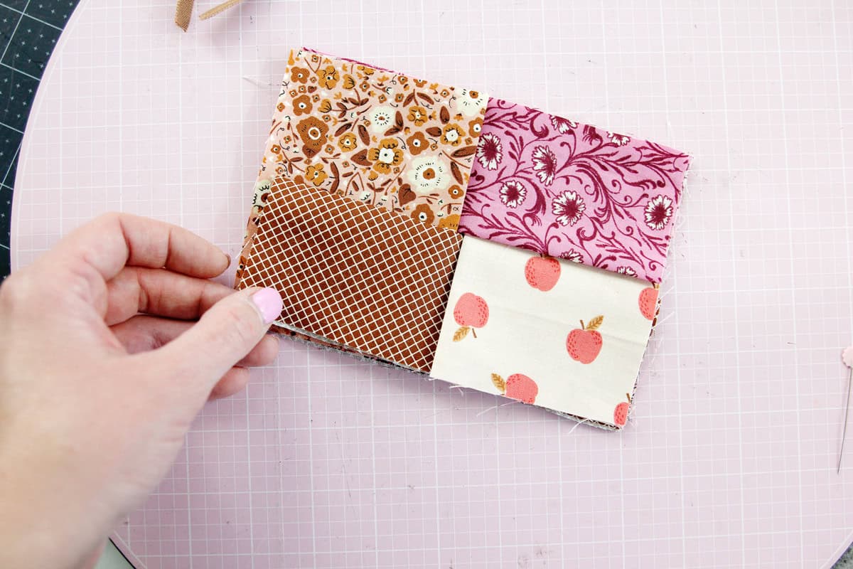 Tissue Holder Sewing Pattern with Scraps - see kate sew