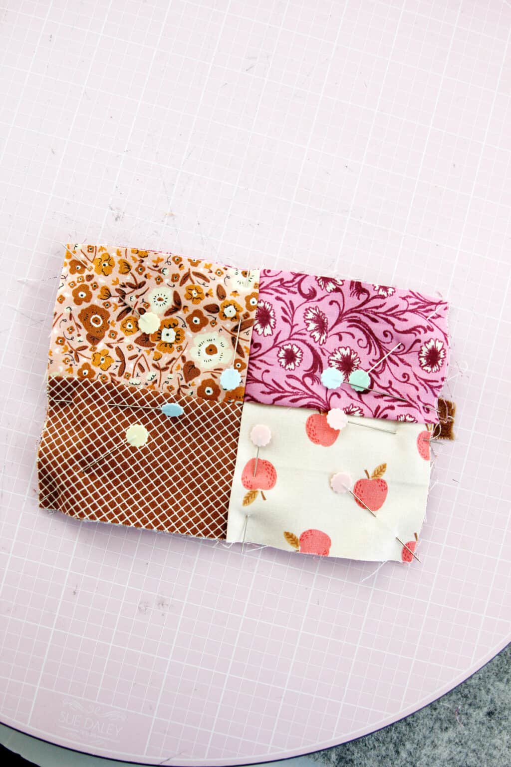 Tissue Holder Sewing Pattern with Scraps - see kate sew