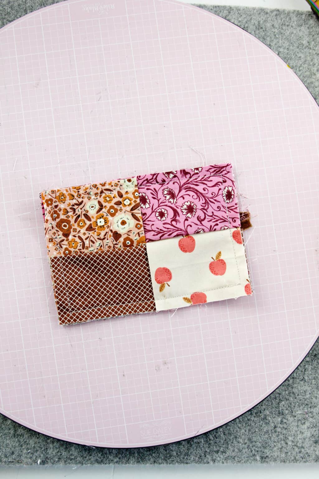 Tissue Holder Sewing Pattern with Scraps - see kate sew