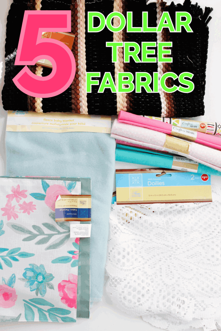 Dollar Store Fabrics?! 5 Finds You’ll Wish You Knew Sooner - see kate sew