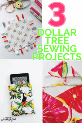 Dollar Store Fabrics?! 5 Finds You’ll Wish You Knew Sooner - see kate sew