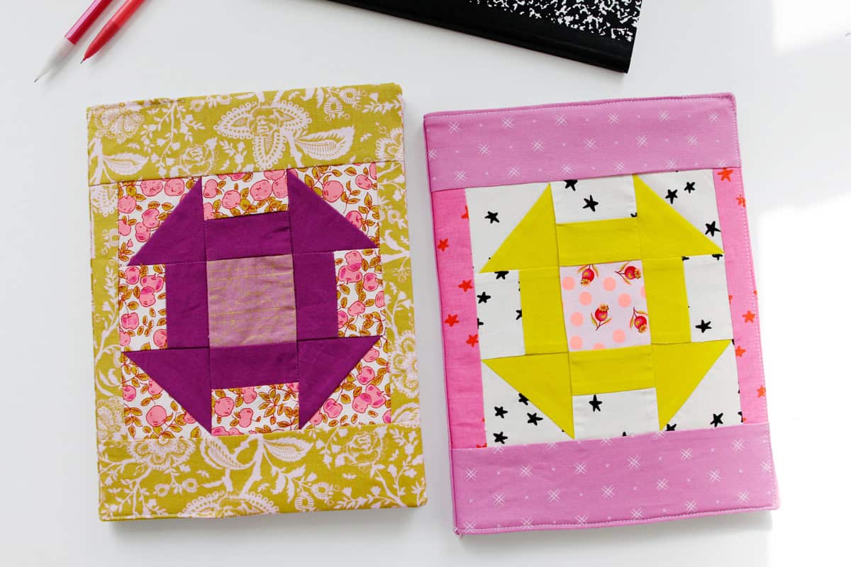 Quilted Composition Notebook Cover - see kate sew