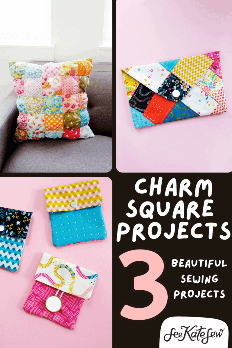 Warning: These 3 Patchwork Charm Square Sewing Projects Are Addictive ...