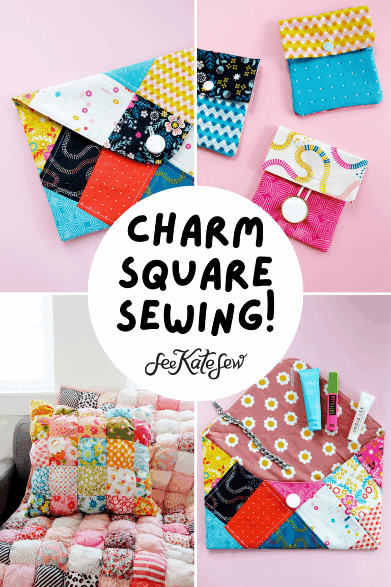 Warning: These 3 Patchwork Charm Square Sewing Projects Are Addictive ...
