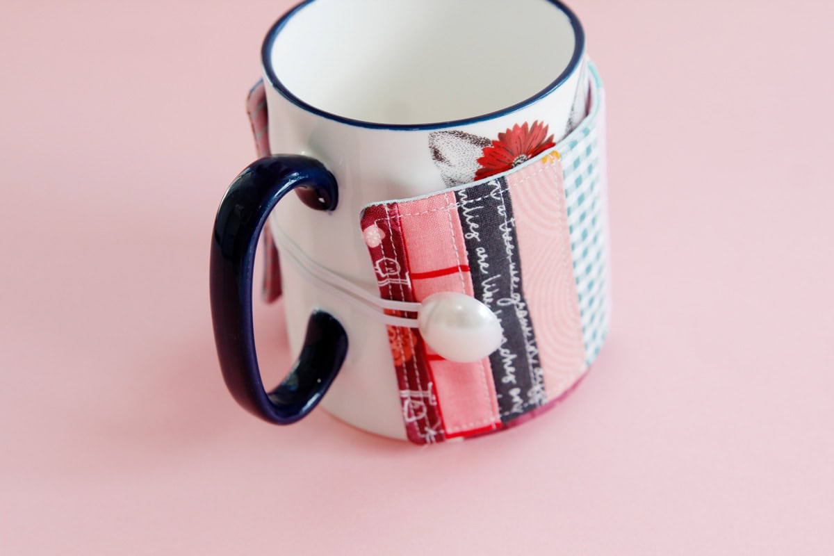 Mug Cozy Pattern - Sew a fabric mug wrap! - see kate sew