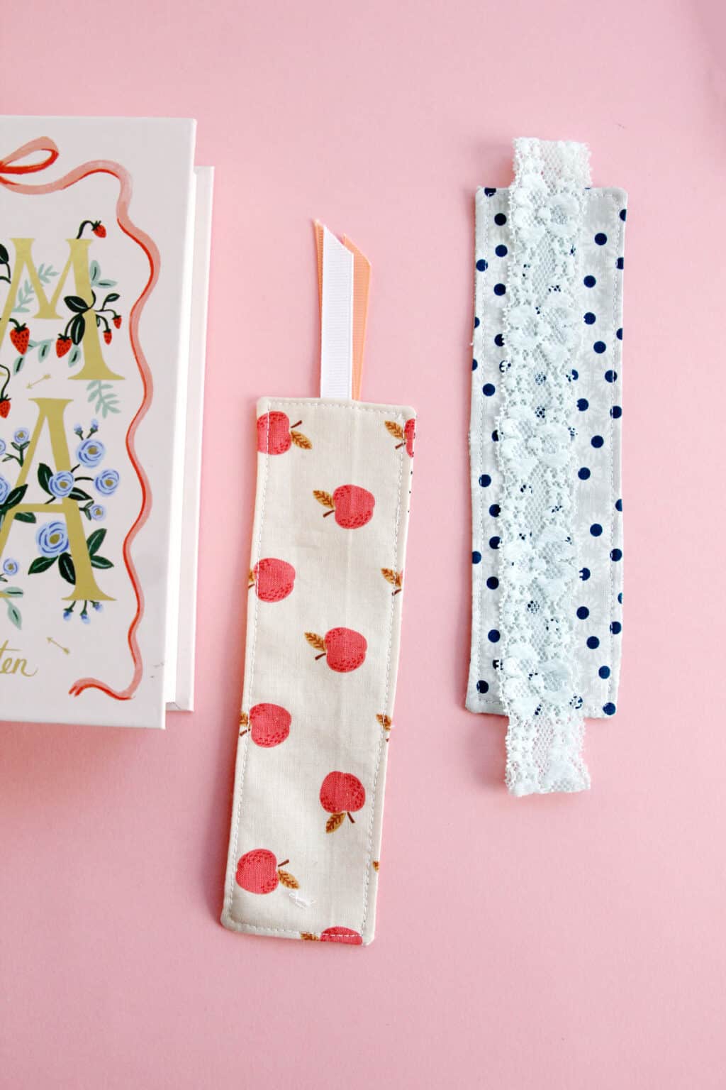 Fabric Scrap Bookmarks - see kate sew