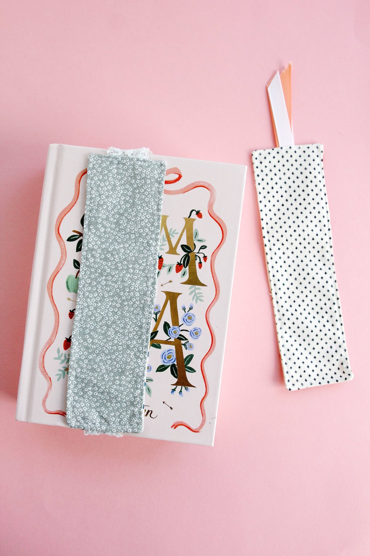 Fabric Scrap Bookmarks - see kate sew