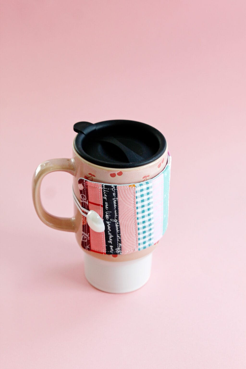 Mug Cozy Pattern - Sew a fabric mug wrap! - see kate sew
