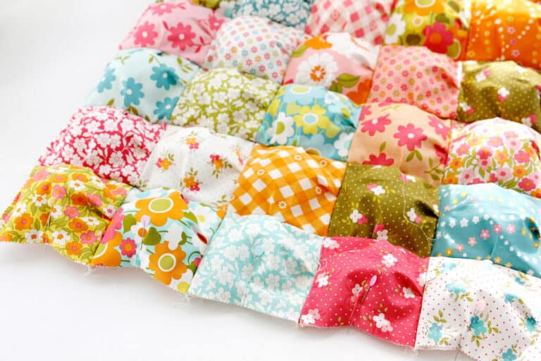 Puff Pillow Sewing Pattern - see kate sew