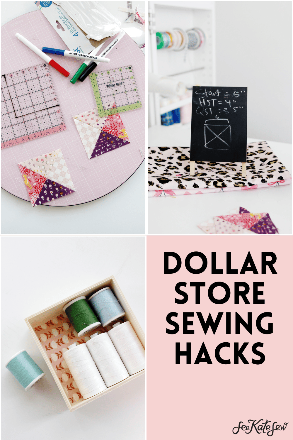 Must-Try Dollar Tree Sewing Hacks for Every Sewist - see kate sew
