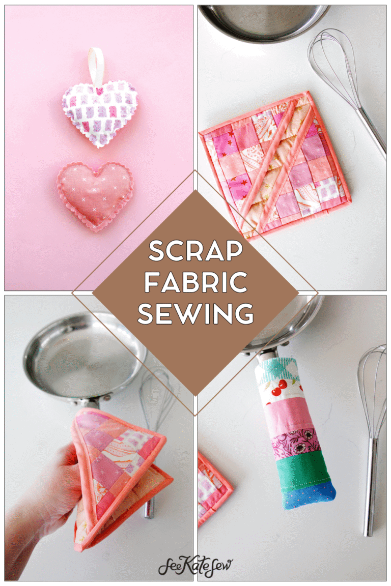 Dump Your Scrap Bin and Make Something Amazing | Pinterest Scrap Sewing ...