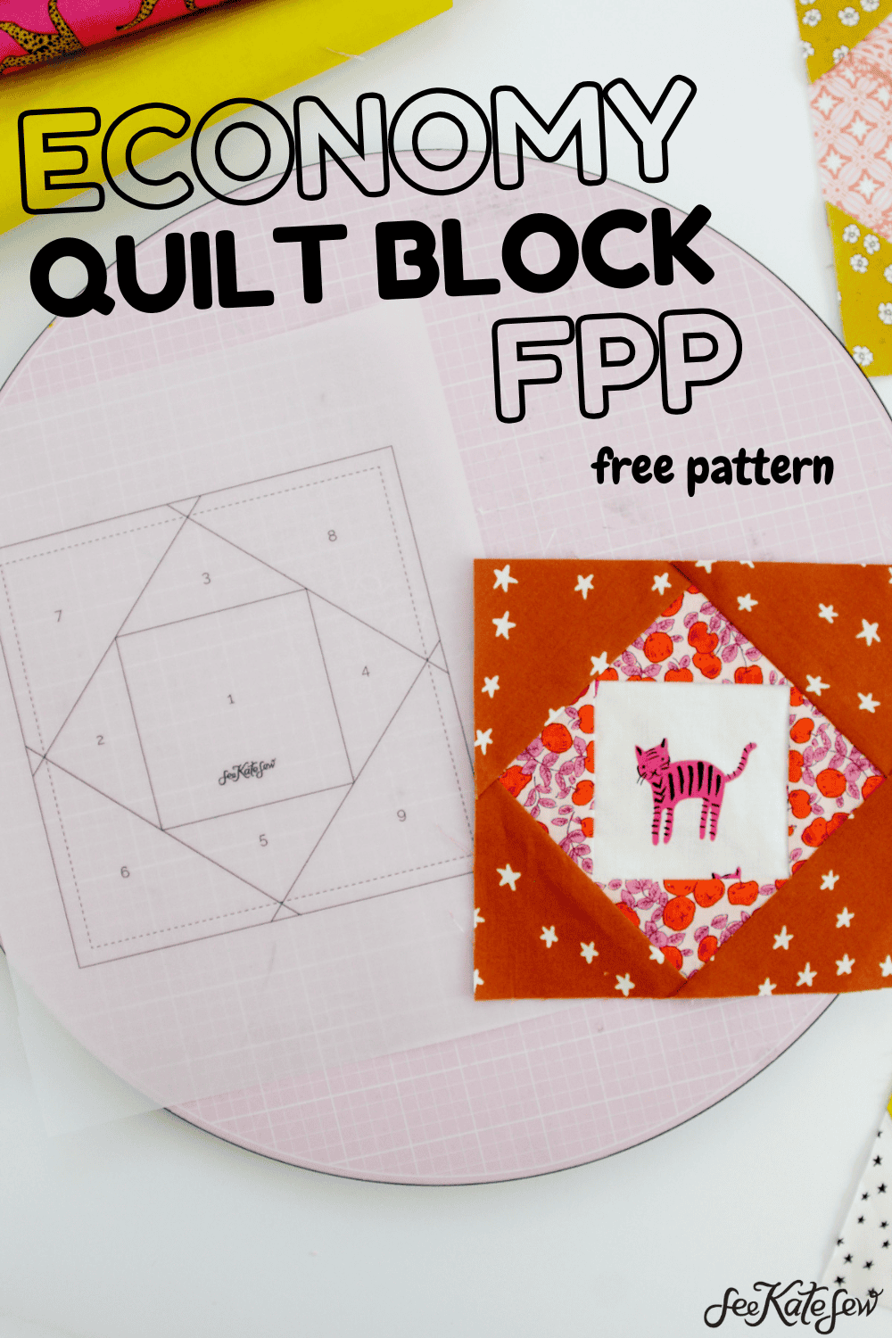 Foundation Paper Piecing Tutorial for Beginners ️ + 3 FREE Block ...