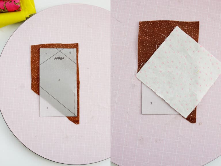 Foundation Paper Pieced Heart Quilt Block with FREE Pattern - see kate sew