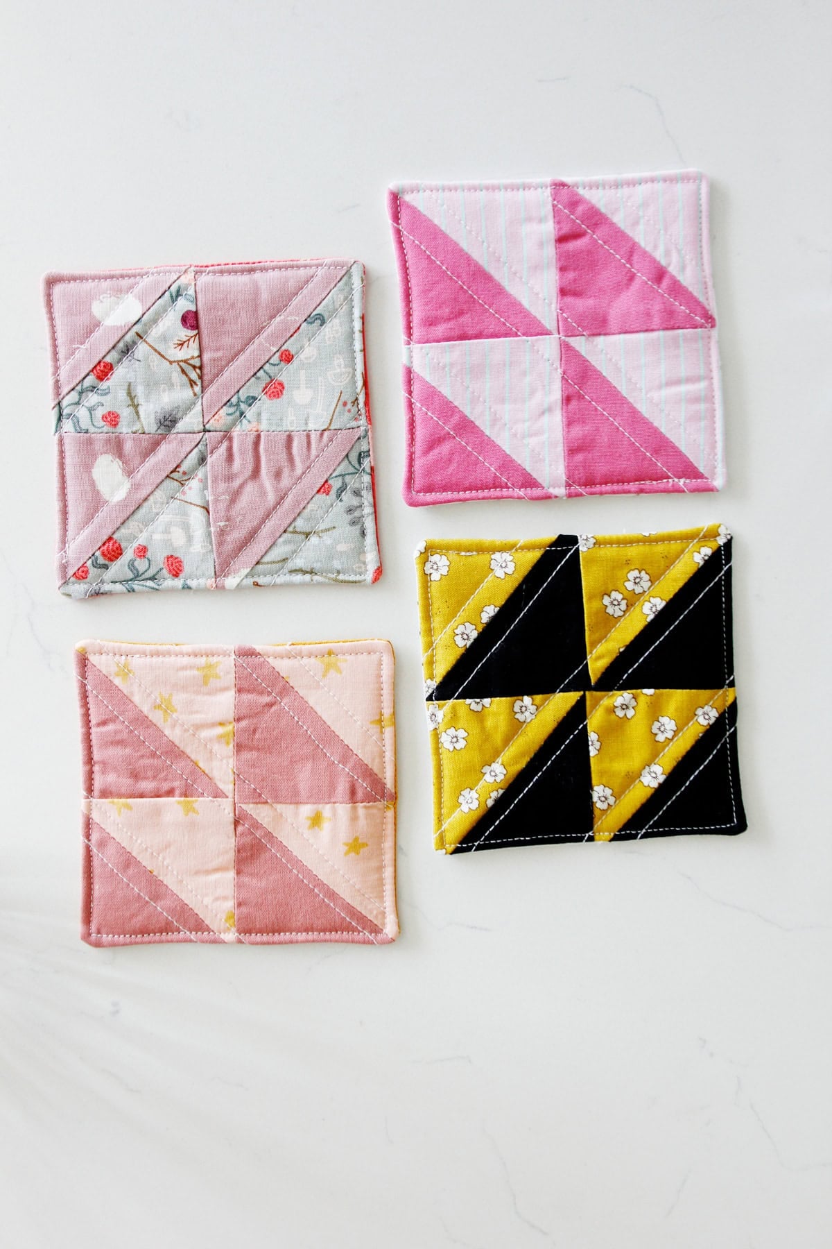 Quick Coaster Sewing Pattern - see kate sew